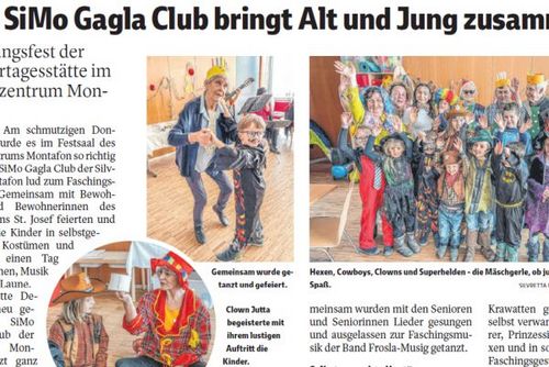 SiMo Gagla Club bringt Alt und Jung zusammen - Stiftung Liebenau Österreich